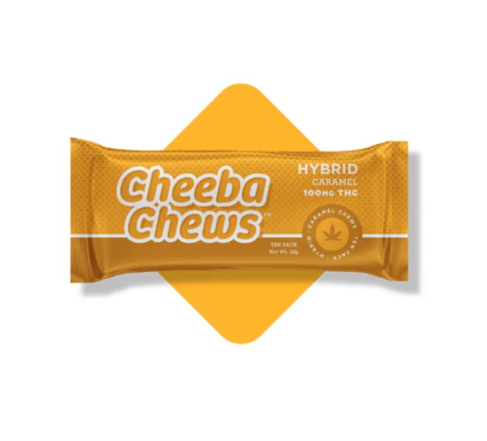 Cheeba Chews 100mg Caramel Cheeba Chews: Hybrid - Native Sun Cannabis ...